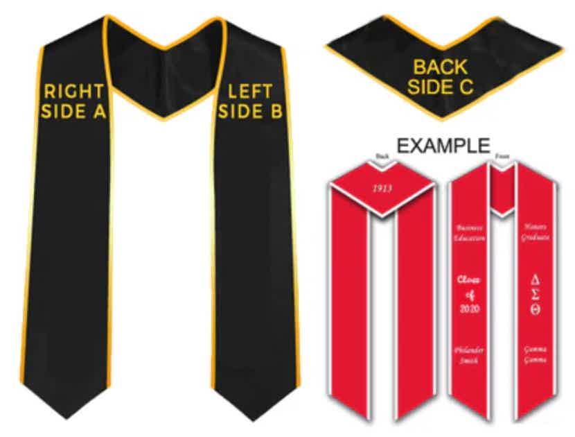 Custom Quote – GradStoles and More